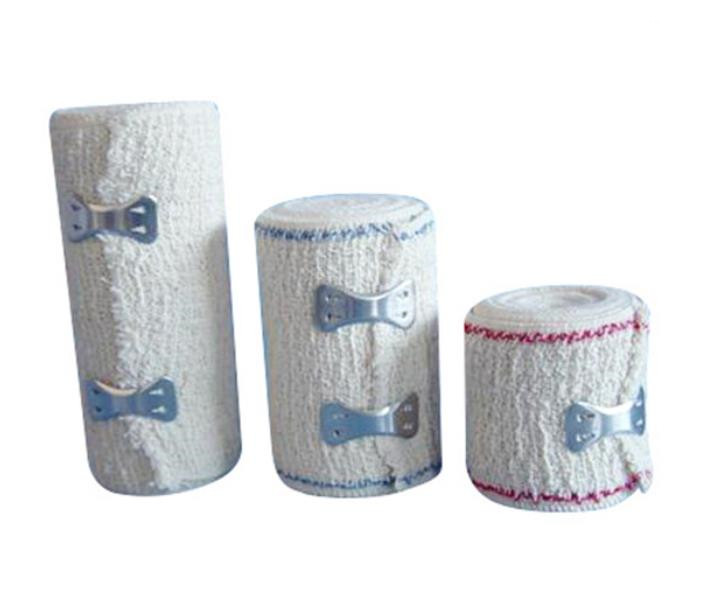 Medical Supply Wound Dressing Latex Free Cotton Elastic Crepe Bandage ...